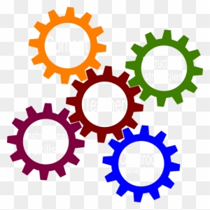 Gear Clipart Black And White, Transparent PNG Clipart Images Free ...