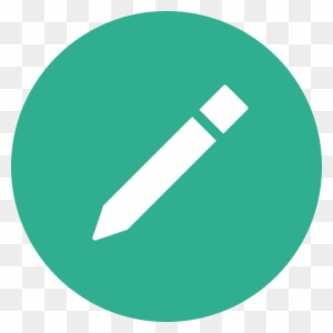 Web Ui Color - Edit Circle Icon Png - Free Transparent PNG Clipart ...