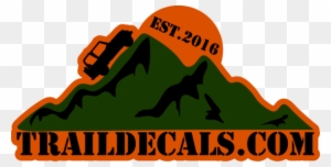 Trail Decals - Decal - Free Transparent PNG Clipart Images Download