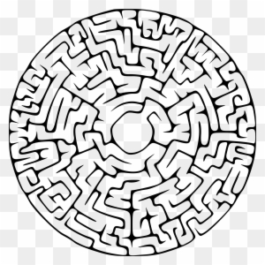 Big Image - Maze Puzzle - Free Transparent PNG Clipart Images Download