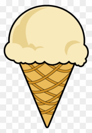 Vanilla Ice Cream Cone Png Transparent Clip Art Image - Vanilla Ice ...