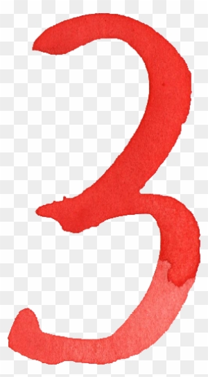 Watercolor Numbers / Giuseppe Salerno, Via Behance - 7 In Cool Font ...