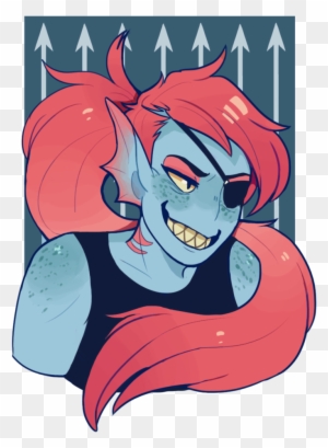 Fish Weeb By Karcharos - Undertale Undyne - Free Transparent PNG ...