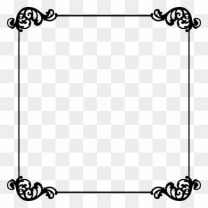 Simple Frames Design Black - Hand Made Crystal Hoop Vintage Style ...