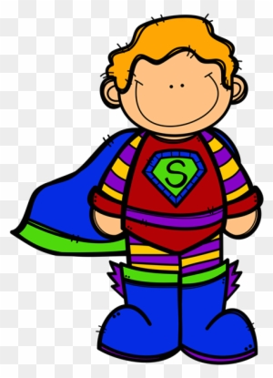 Superhero Teacher Clipart