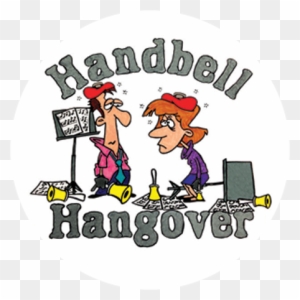Handbell Hangover - Cartoon - Free Transparent PNG Clipart Images Download