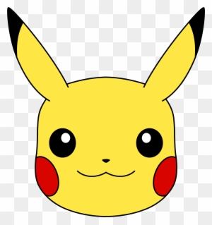Pikachu Face Svg Free