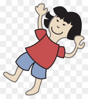 Big Image - Png Clipart Girl Falling - Free Transparent PNG Clipart ...