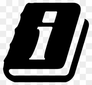 Information Icon Book Help Font Icon Lette - Information Book Icon ...