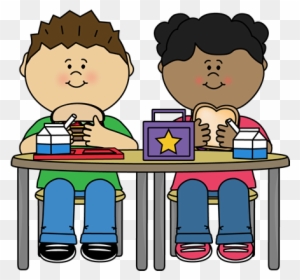 School Meals - Eating Lunch Clipart - Free Transparent PNG Clipart ...