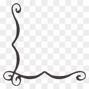 Corner Border Clipart - Microsoft Word Corner Border - Free Transparent ...