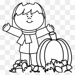 Fall Clipart Black And White Black And White Autumn - Following ...