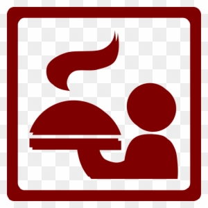Service Clipart Hotel Icon Room Service Clip Art Red - Food Service ...