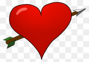 Heart Love Arrow Valentine Amor - Heart With A Question Mark - Free ...