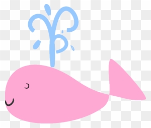 Pink Baby Whale Clipart