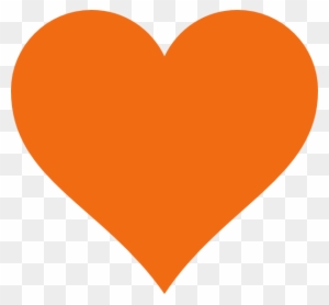 Orange Heart Clipart, Transparent PNG Clipart Images Free Download ...