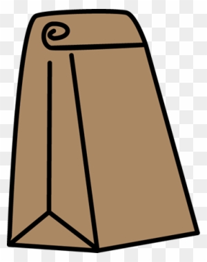 Lunch - Clipart - Brown Paper Bag Cartoon - Free Transparent PNG ...