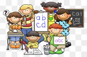 Preschool Clipart Of Child Writing Free Image - Preschool Children Gif ...
