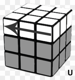 U - Flip Corner Rubik's Cube - Free Transparent PNG Clipart Images Download