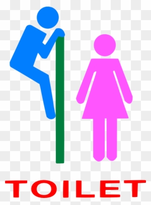 Male Toilet Sign Green - Free Transparent PNG Clipart Images Download