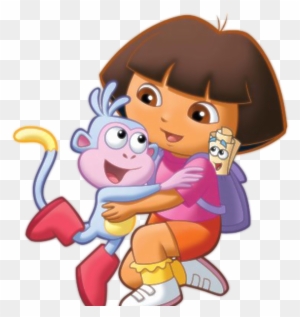 Cartoon Characters Dora The Explorer Png For - Dora And Boots - Free ...