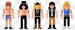 Guns And Roses - Axl Rose 8 Bit - Free Transparent PNG Clipart Images ...