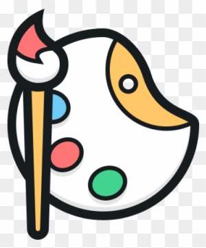 Icon Paint Palette - Free Transparent PNG Clipart Images Download