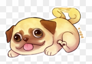 Cute Kawaii Pug Chibi Food Ramen Freetoedit - Cute Drawings Of Pugs ...