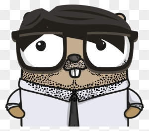 Addthis Sharing Buttons - Gopher With Glasses - Free Transparent PNG ...