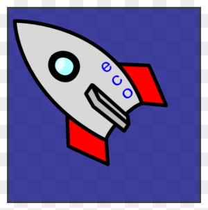 Rocket In Blue-sky Clip Art At Clker - Rocket - Free Transparent PNG ...