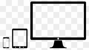 Computer Vector 18, Buy Clip Art - Desktop Mobile Tablet Png - Free ...