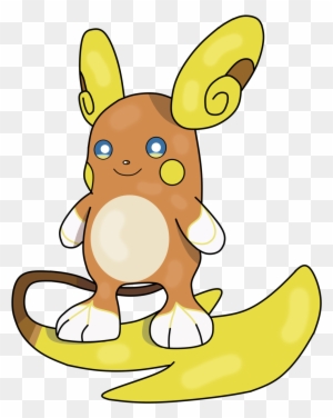 Raichu By 4eyez95 - Alola - Free Transparent PNG Clipart Images Download