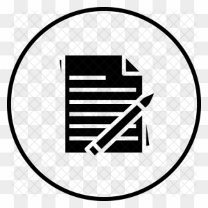 Doc, Document, List, Note, Paper, Pen, Pencil Icon - Paper Pencil Icon ...