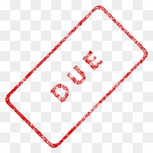 Stamp Clipart Red - Past Due Stamp Png - Free Transparent PNG Clipart ...