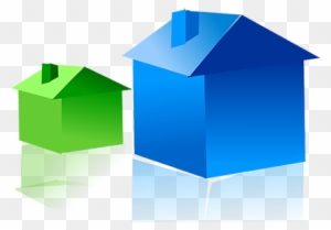 Small Vs Big House - Free Transparent PNG Clipart Images Download