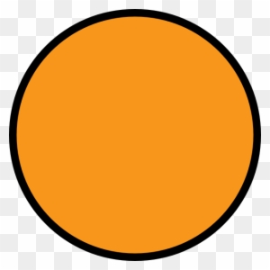 Orange Circle Clip Art - Orange Circle Black Outline - Free Transparent ...