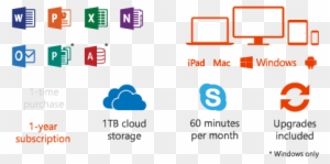 Shop Office 365 Home Subscription - Diagram - Free Transparent PNG ...
