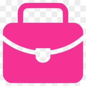 Icon Briefcase Pink Png - Free Transparent PNG Clipart Images Download