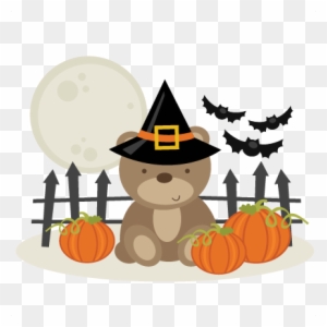 Halloween Bear Clip Art