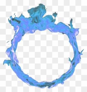 Blue Fire Circle Picture - Portable Network Graphics - Free Transparent ...