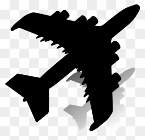 Airplane Shadow Cliparts - Shadow Airplane Png - Free Transparent PNG ...
