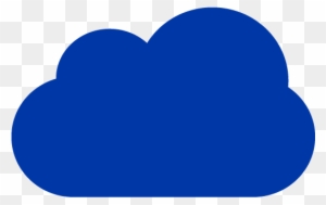 Royal Azure Blue Cloud 4 Icon - Heart - Free Transparent PNG Clipart ...