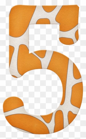 Numero 5 Animal Print - Free Transparent PNG Clipart Images Download