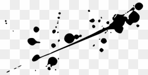 Black Paint Splatter Clip Art, Transparent PNG Clipart Images Free ...