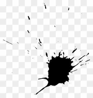 Black Paint Splatter Clip Art, Transparent PNG Clipart Images Free ...