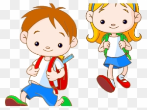 Kids School Clipart Images - Cartoon School Kids - Free Transparent PNG ...