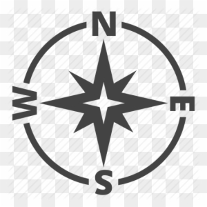 Compass Icon - Icon Compass - Full Size PNG Clipart Images Download