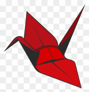 Origami, Crane, Red, Bird, Paper, Decoration, Symbol - Red Paper Crane ...