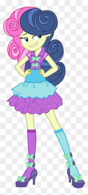 Mlp Eqg 3 Bon Bon Vector By Luckreza8 - Sweetie Drops Equestria Girl ...