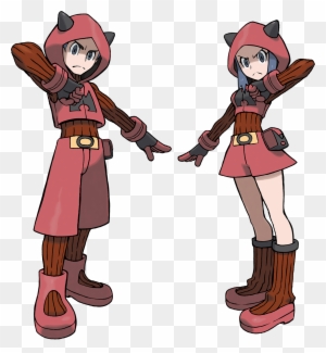 Magma Admin Courtney - Pokemon Omega Ruby Team Magma - Free Transparent ...
